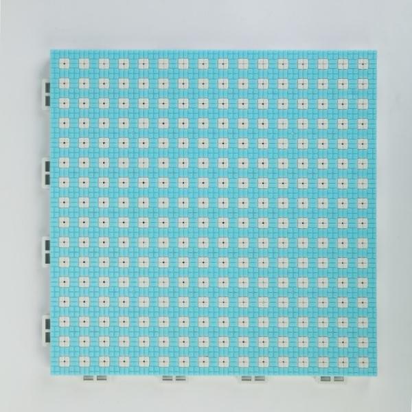Quality Badminton Outdoor Basketball Court Flooring Material Blue Futsal for sale