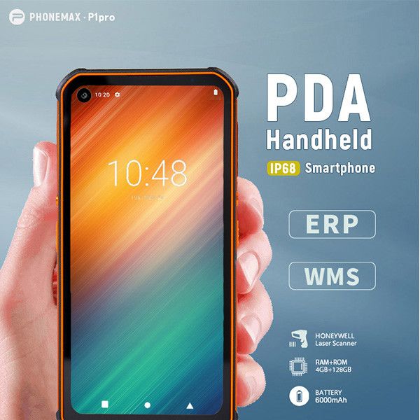 Quality 2D Barcode Scanner PDA MT6762D CPU And NFC Support Windows Tablet With Barcode for sale