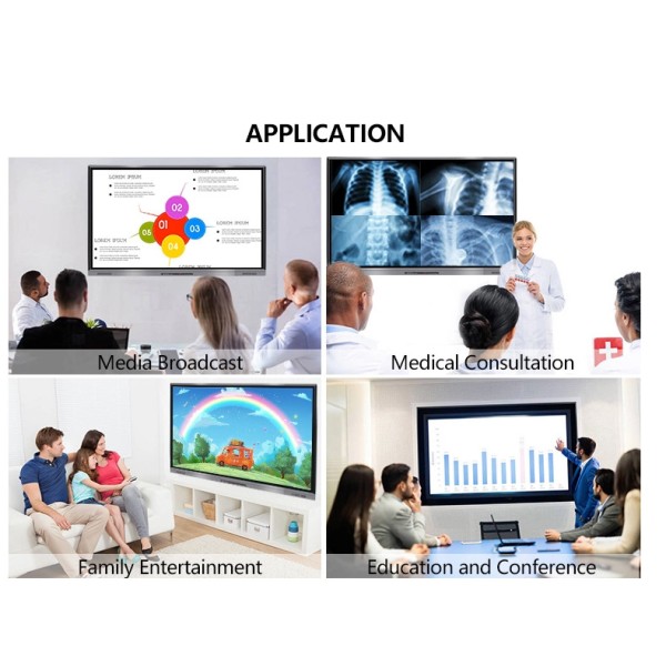 Quality 65'' Smart Board Interactive Whiteboard Intelligent Interactive Flat Panel For for sale
