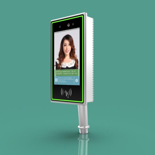 Quality 5 inch Facial Recognition Terminal With Body Temperature Detection for sale