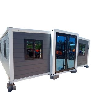 Quality Grande Luxury Prefabricated Houses 40ft 3 In 1 Folding Mobile Homes Modular for sale