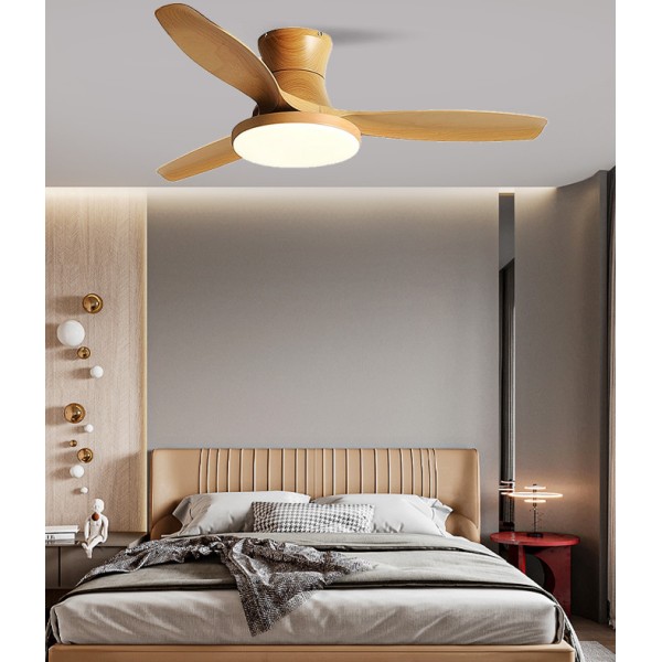 Quality ECO 3 Blade Ceiling Fan With Remote Flush Mount Three Blade Ceiling Fan for sale