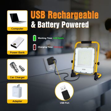 Quality Multi Function 20 W 40 W 12v Portable LED Work Light Replaceable Color Match for sale