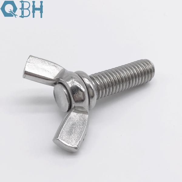 Quality Rounded 304 316 Stainless Steel Wing Screws DIN 316 for sale