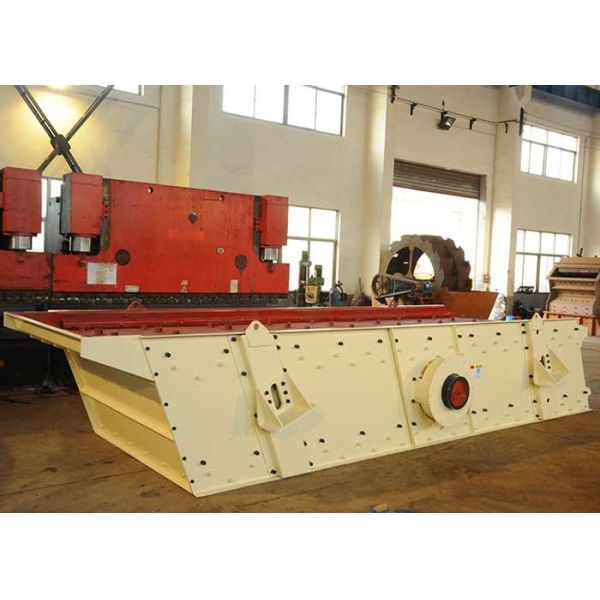 Quality High Efficiency Horitzontal Vibrating Screen 2 Decks Low Power Consumption for sale