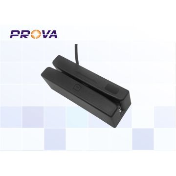 Quality Low Power Consumption MSR Magnetic Card Reader With USB / RS232 Interface for sale