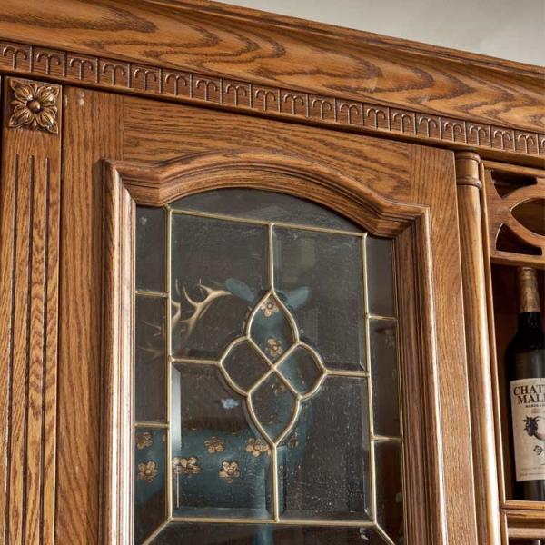 Quality Hotel Villa Solid Wood Kitchen Cabinets Solid Kitchen Units for sale