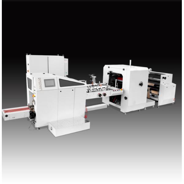Quality Pointed Bottom Automatic Shopping Bag Making Machine For Gifts Catering Medicine for sale