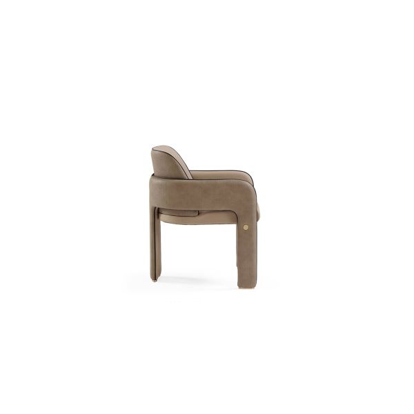 Quality Leather Upholstery Contemporary Dining Office Chair for sale