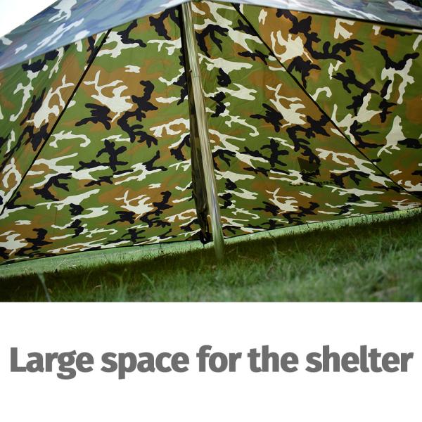 Quality 4 Persons Windproof 210T Polyester Camping Sun Shelter for sale