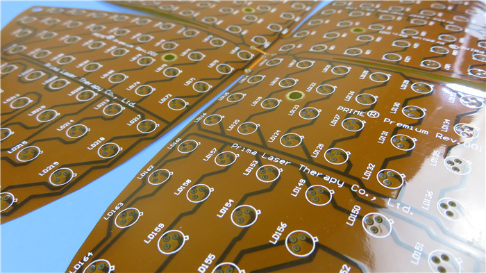 Quality Large FPC (Flexible Printed Circuit PCB) Built on Polyimide with Yellow Coating for sale