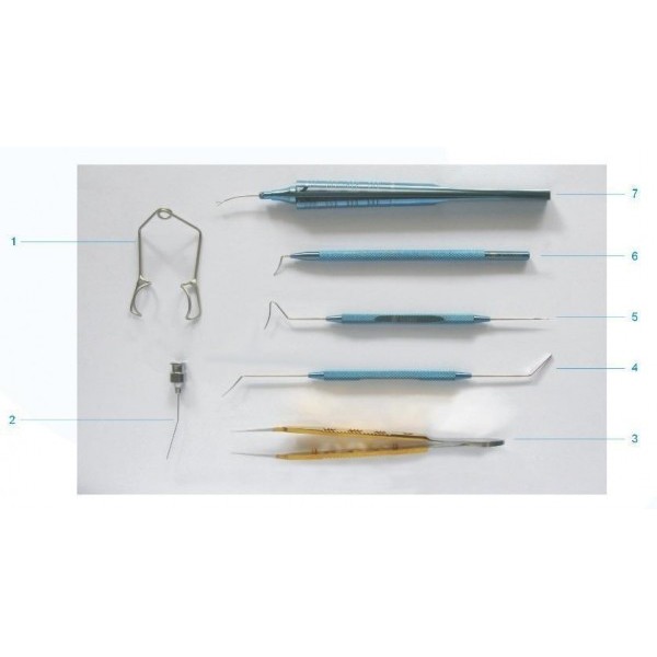 Quality Femtosecond Laser Surgical Instruments Set 7 In 1 for sale