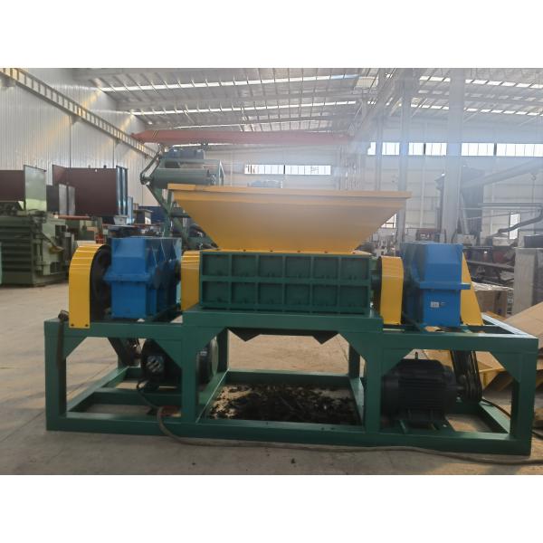 Quality Industrial Double Shaft Shredder  Plastic Tire Rubber Shredder Heavy Duty Metal Waste Shredder for sale