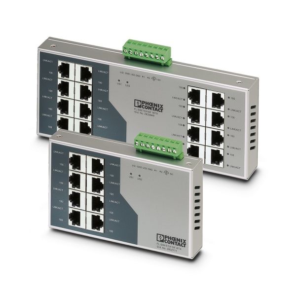 Quality IP20 Protection Level FL SWITCH SF 16TX Industrial Ethernet Switch by Phoenix for sale