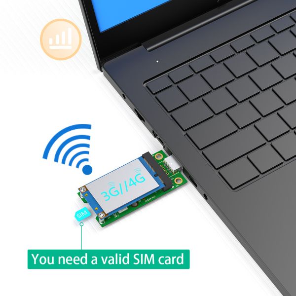 Quality Laptop 8pin Mini PCI-E To USB Adapter Card For WWAN LTE Module for sale