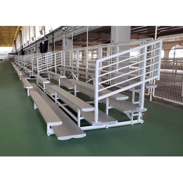 Quality Tennis Court Grandstands Planks Portable Aluminum Bleacher for sale