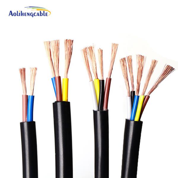 Quality RVV 2 3 4 5-Core 0.75 1.0 1.5 2.5MM Power Control Cable High Durability for sale
