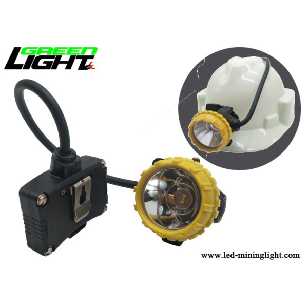 Quality Underground Coal Mining Lights 6.8Ah Panasonic Battery With Rear Warning Light for sale