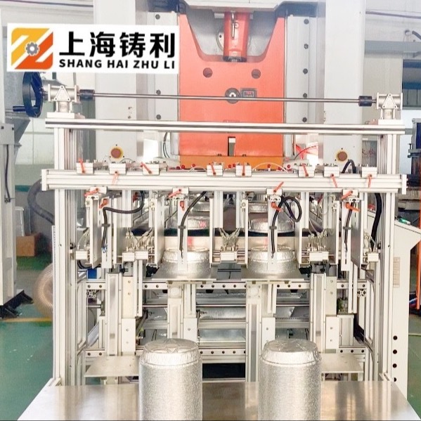 Quality Auto Aluminium Foil Tea Cup Making Machine Aluminium Foil Container Making Machine Prodution Line for sale