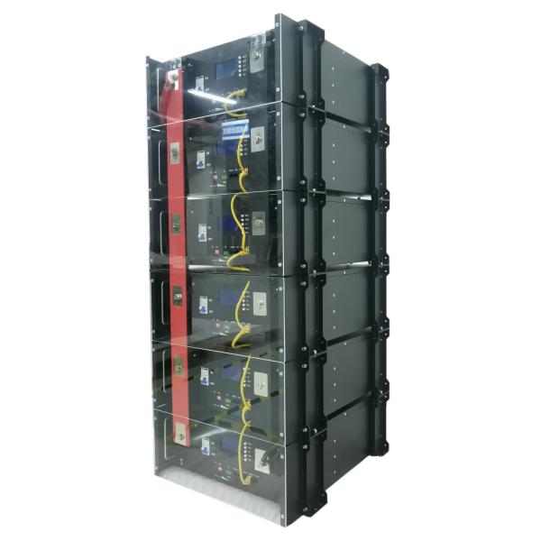 Quality 48V 100Ah 200Ah Rack Mount LFP Lithium Ion Solar Battery Pack for Home Energy for sale