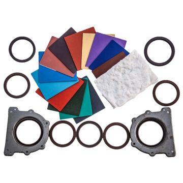 Quality Dowhon Fluoroelastomer Rubber Gasket Fluoro Rubber O Ring Low Compression Set for sale