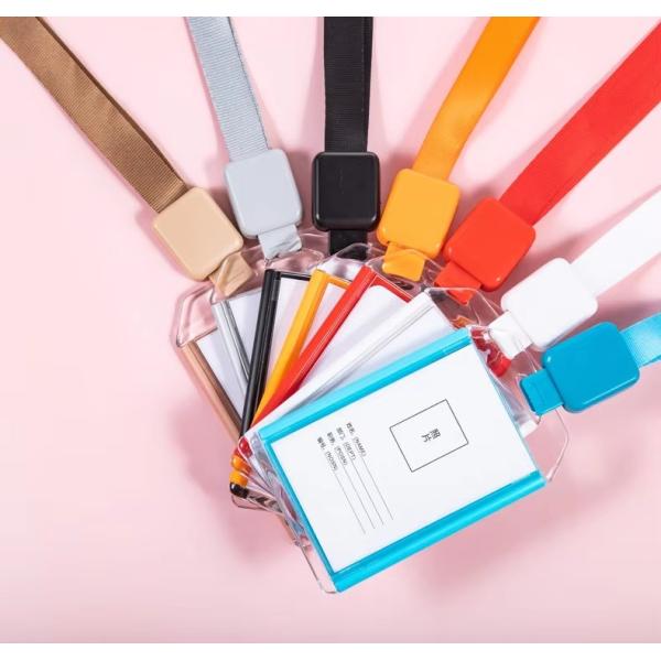 Quality Deyi Assorted Color Print ID Card Holder for sale