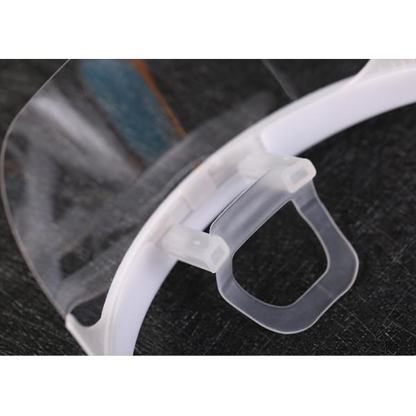 Quality 2 Pcs Oilproof Clear Kitchen Mouth Shield restaurant With Adjustable Elastic for sale