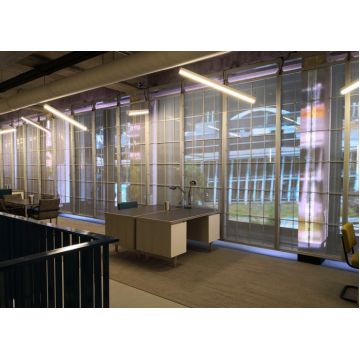 Quality SMD1921 Transparent Led Video Wall , 5500nit Clear Led Display ROHS approved for sale