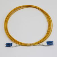 Quality LC Uniboot Zip Cod Singlemode G657.A1 BendInsensitive Duplex 2mm LSZH Low Loss 0.15dB Fiber Patch Cord for sale
