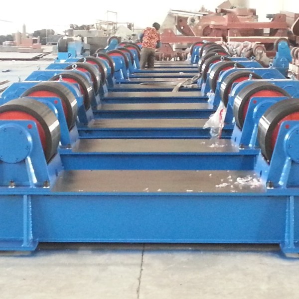 Quality 100T Adjustable Welding Rotator VFD Control Boiler Industries for sale