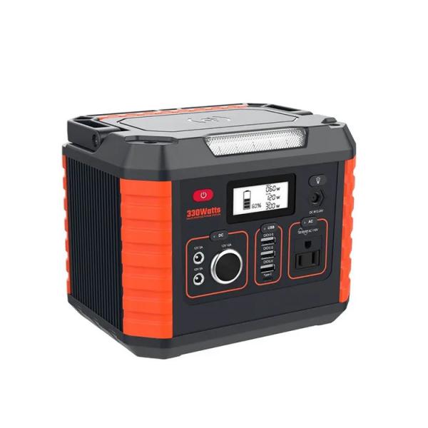 Quality 330W Portable Power Station Solar Lithium Battery Bank For Portable Power Pack for sale