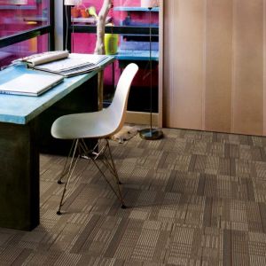 Quality Office Carpet Tiles 50x50 Rectangle Shape Medium Pile Commercial Tile Carpet for sale