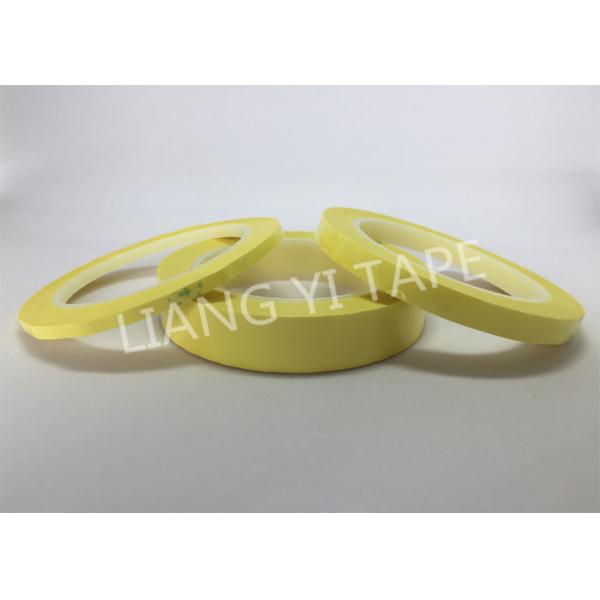Quality Polyester film acrylic adhesive insulation light yellow tape for sale