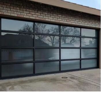 Quality Residential Use Aluminum Sectional Door Standard Overhead High Thermal for sale