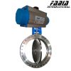 china 10 Inch Pneumatic Actuator Operated Butterfly Valve