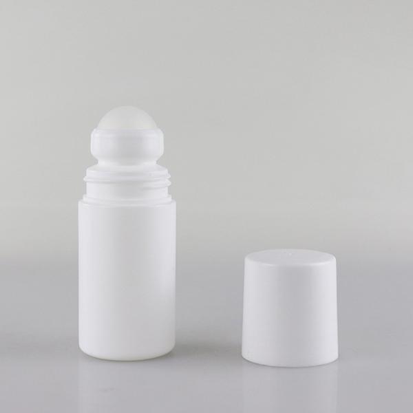 Quality 50ml Refillable Essential Oil Perfume Roll On Plastic Deodorant Bottle Eco Empty for sale