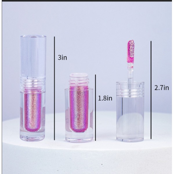 Quality Super Shine Glitter Liquid Eye Shadow , Duochrome Shimmer Liquid Eyeshadow for sale