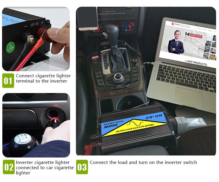 400w pure sine wave inverter for car