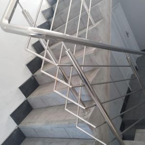 Quality Mirror Finished AISI 201 304 316 Stainless Steel Inox Staircase Handrail with for sale