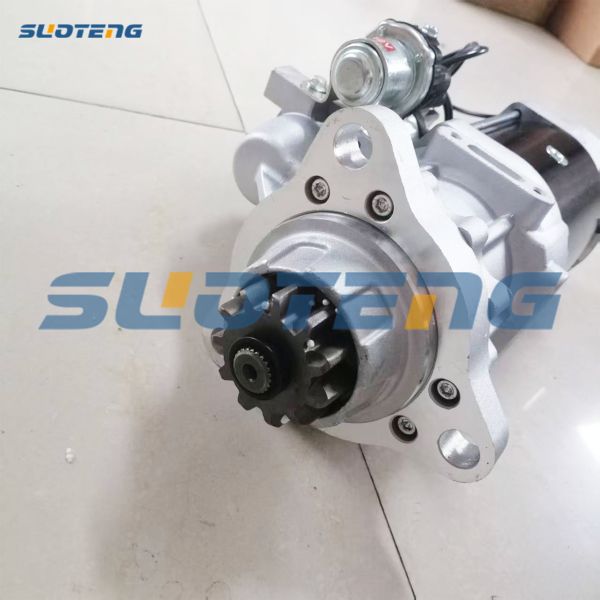 Starter motor assembly view