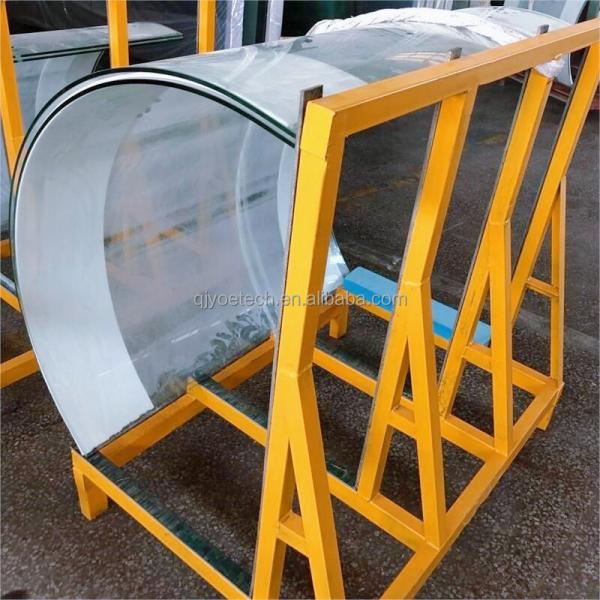 Quality Flat Tempered Glass Panel for Curtain Wall Construction Projects Cutting and Drilling for sale