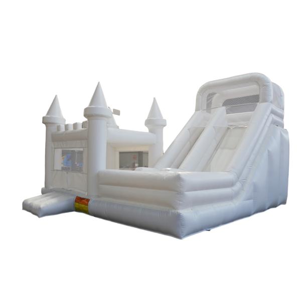 Quality 14 Years Up Commercial Inflatable Bouncer Castle with Slide and Packing Bag for sale