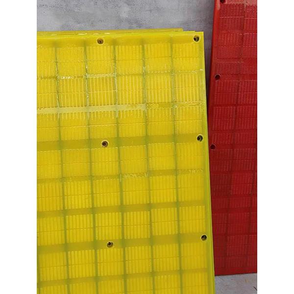 Quality Hardness 80A To 95A Polyurethane Screen Mesh Rubber Modular Screen Panel For for sale