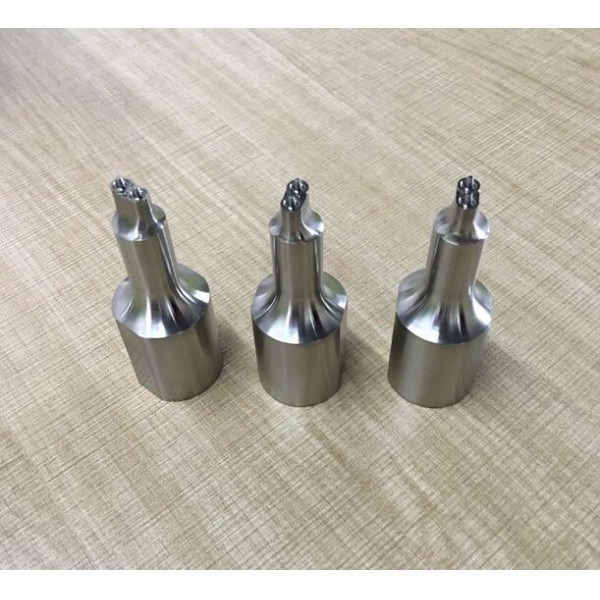 Quality Double Tips Ultrasonic Welding Transducer , Ultrasonic Welding Horn For Spot Welder for sale
