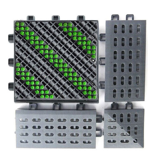 Quality 15CM Interlocking Tile Anti Slip Safety Floor Mat All Weather Entry Mat for sale