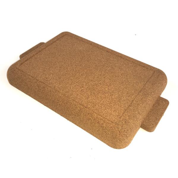 Quality OEM ISO9001 Rectangular Cork Serving Trays Heat Resistant for sale
