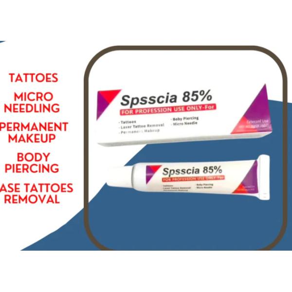 Quality 85% Body Piercing Numbing Cream CE Permanent Tattoo Removal Cream for sale