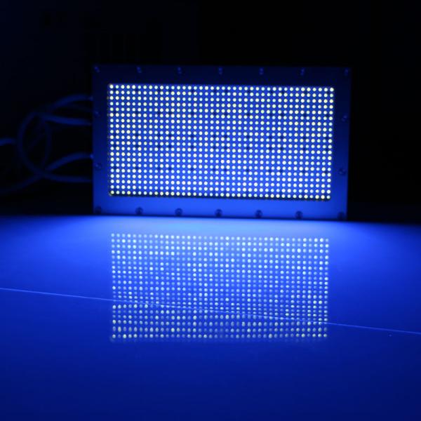 Quality Water Cooled LED UV Light Epiled Chip 365nm UV Wavelength For UV Varnish for sale