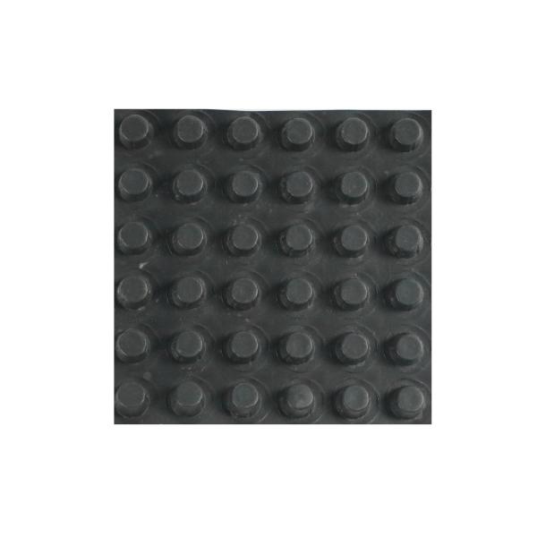 Quality Plastic 8mm Height Dimple Drainage Mat Board Waterproofing Material for sale