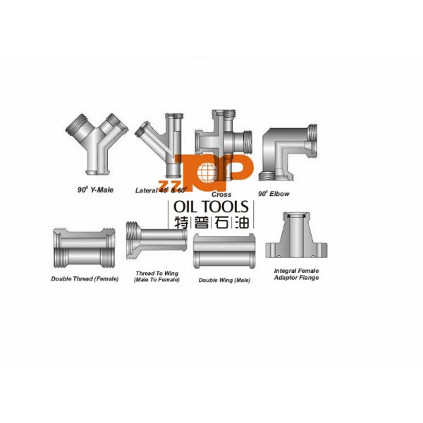 Quality High Pressure Wellhead Integral Fittings API 6A Well Head Equipment for sale